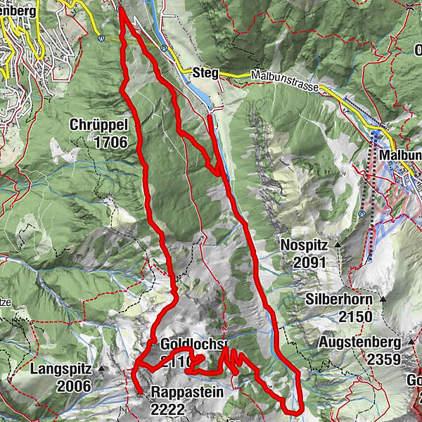 Rundwanderung auf den Rappenstein - BERGFEX - Wanderung - Tour ...
