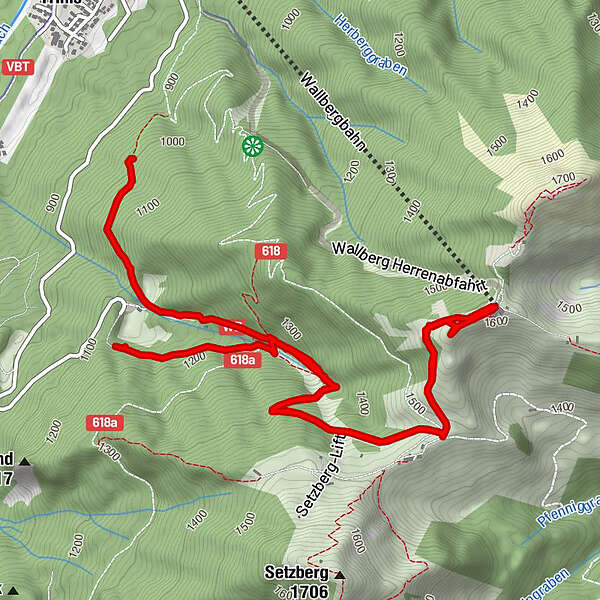 Wallbergbahn - BERGFEX - Wanderung - Tour Bayern