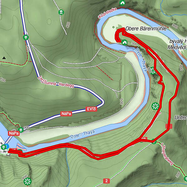 Einsiedlerweg - Hardegg Waldviertel - BERGFEX - Wanderung - Tour ...