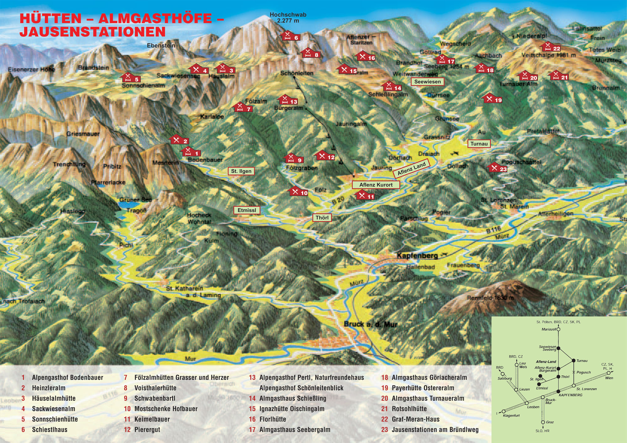 BERGFEX: Seewiesen / Seeberg: Urlaub Seewiesen / Seeberg - Reisen ...