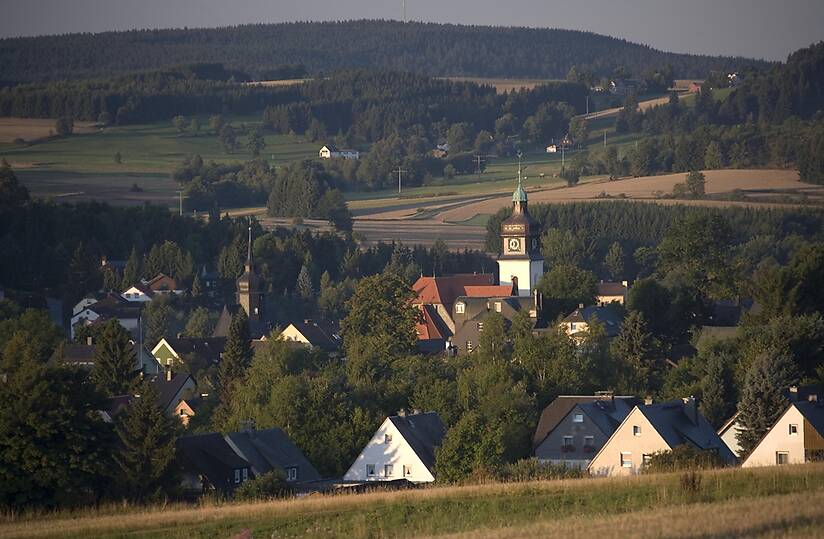 BERGFEX: Panoramakarte Bad Steben: Karte Bad Steben - Alm - Bad Steben
