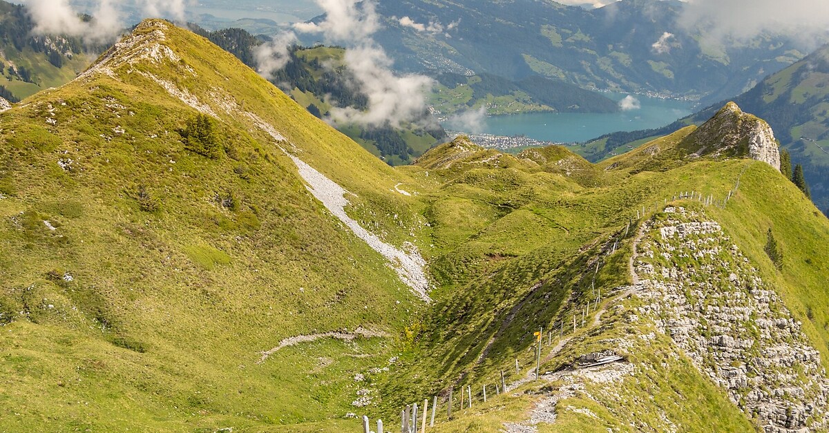Nidwalden high-level path: Stage 1, Stanserhorn-Storeggpass - BERGFEX ...