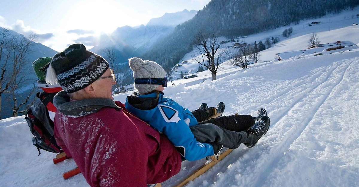Rodelbahn Oberau bei Berchtesgaden - BERGFEX - Rodeln - Tour Bayern