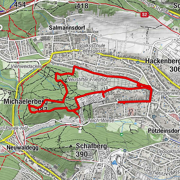 Neustift am Walde - Michaelerberg - Wien - Innere Stadt - BERGFEX ...