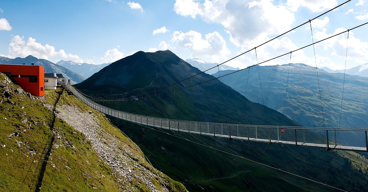 BERGFEX-Sehenswürdigkeiten - Stubnerkogelbahn mit Hängebrücke und ...