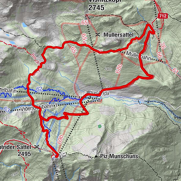 Quellentrail Alp Trida - BERGFEX - Themenweg - Tour Graubünden