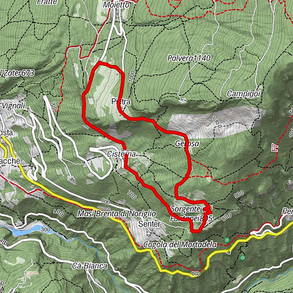 Tour of the abandoned places of Pinteri, Manfrin and Gerosa - BERGFEX ...