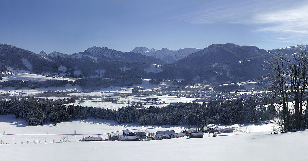 BERGFEX: Langlauf Wertach: Langlaufen Wertach