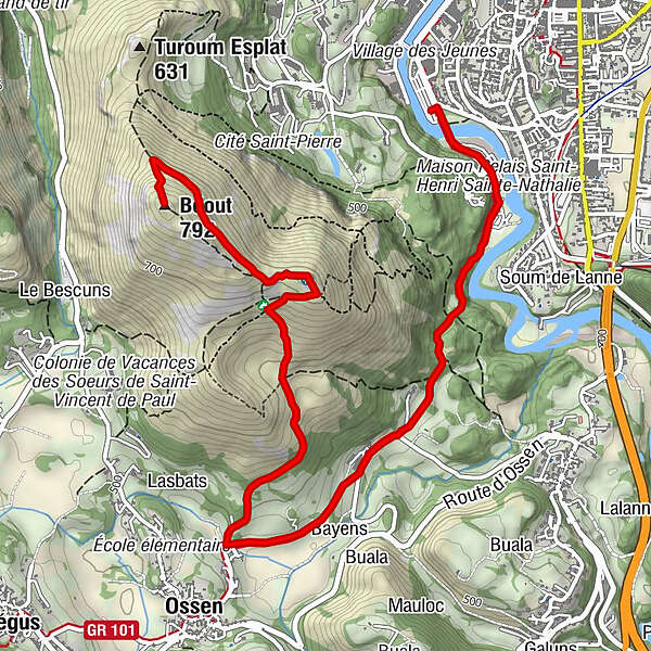 LE SENTIER DU BÉOUT - BERGFEX - Turistika - Prohlídka Okcitánie