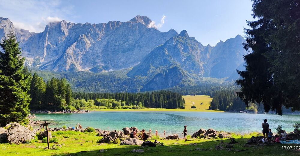 BERGFEX-Badesee Weißenfelser Seen / Laghi di Fusine - Naturbadesee ...