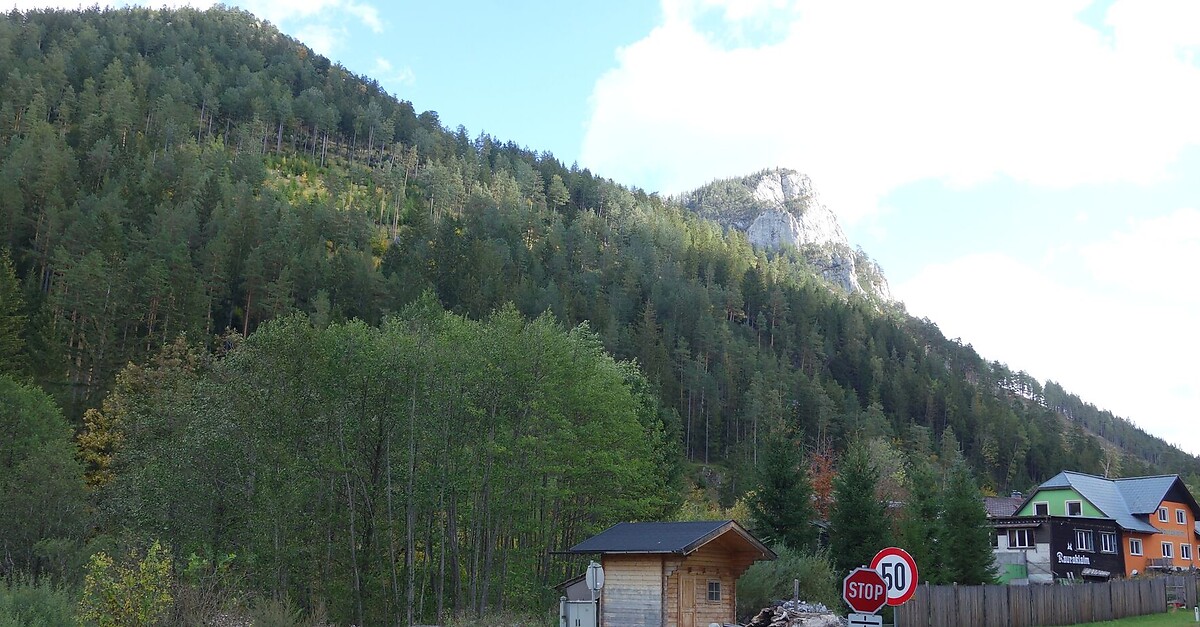 SCHWARZAU i.Geb. Gasthaus Rauracklalm Trauch Urkogelumrundung 20221003 ...