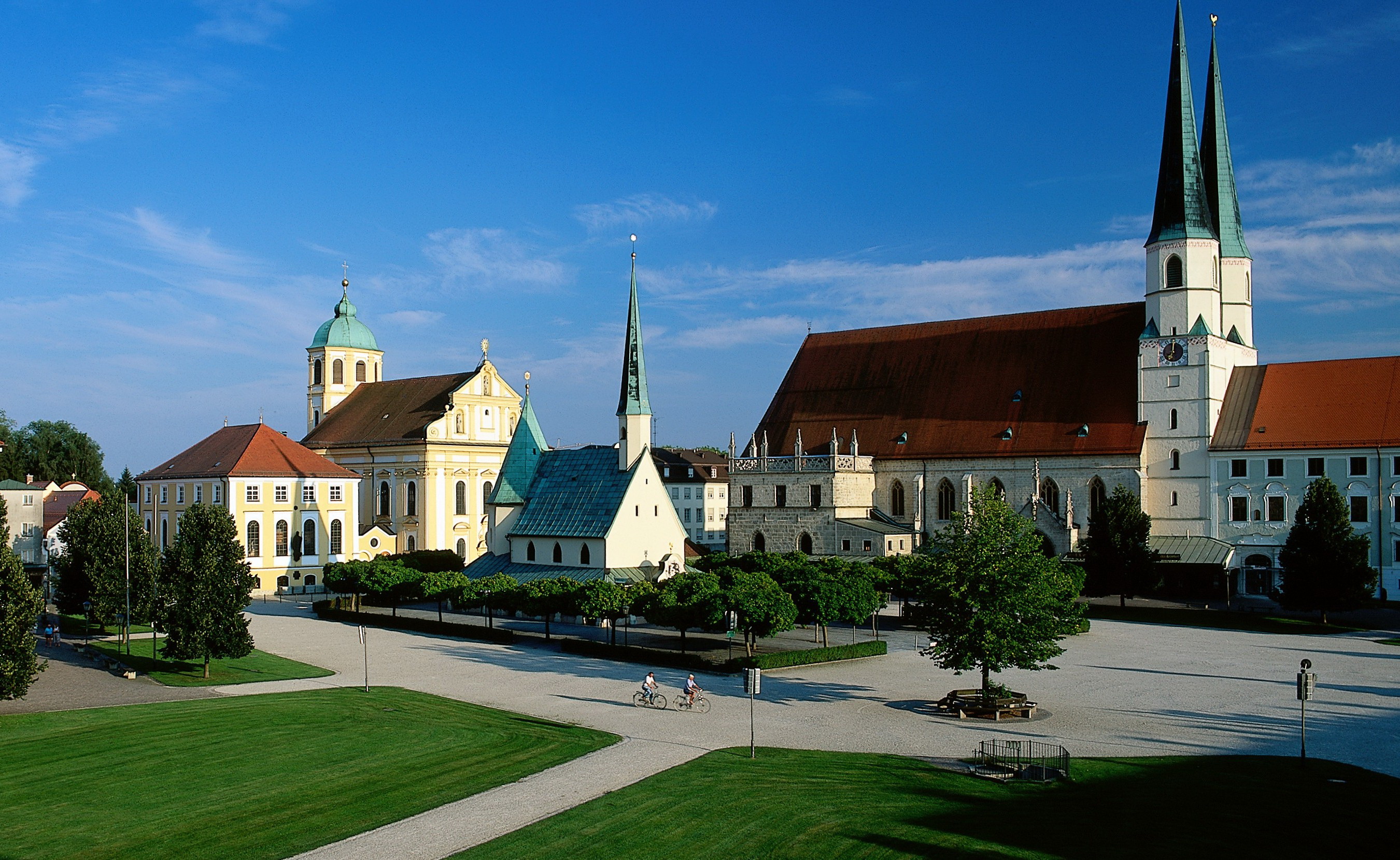 BERGFEX: Panoramakarte Altötting: Karte Altötting - Alm - Altötting