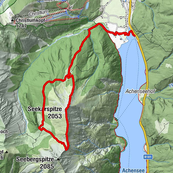 Gemeinde Achenkirch - Seekarspitze - BERGFEX - Wanderung - Tour Tirol