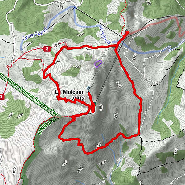 Plan-Francey - Le Moléson - Le Sommet - BERGFEX - Wanderung - Tour Jura ...