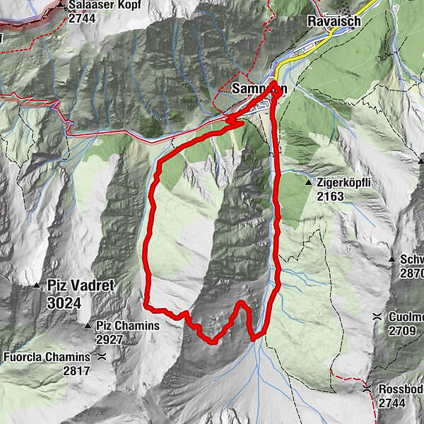 Samnaun - Schmuggler-Alm - Kapelle Maria Hilf - El Rico - BERGFEX ...