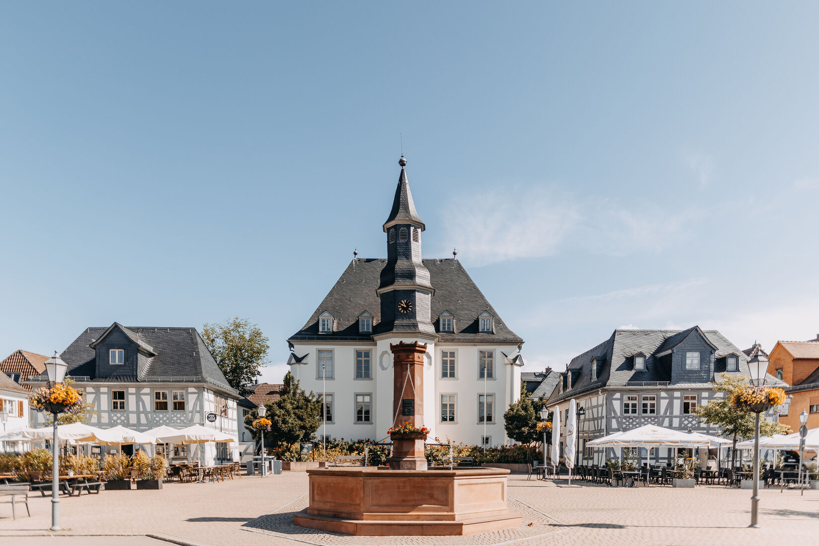BERGFEX: Panoramakarte Usingen: Karte Usingen - Alm - Usingen