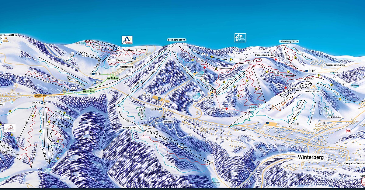 BERGFEX: Skigebied Skiliftkarussell Winterberg - Skivakantie ...