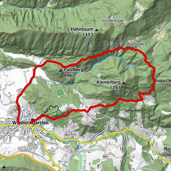 Leitersteig - Haslersgatter - Muttling - BERGFEX - Wanderung - Tour ...