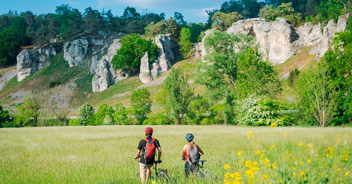 Altmühltal-Radweg - BERGFEX - Fernradweg - Tour Bayern