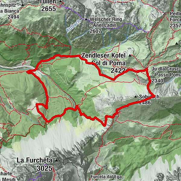 Rundwanderung im Villnösser Talschluss - BERGFEX - Wanderung - Tour ...