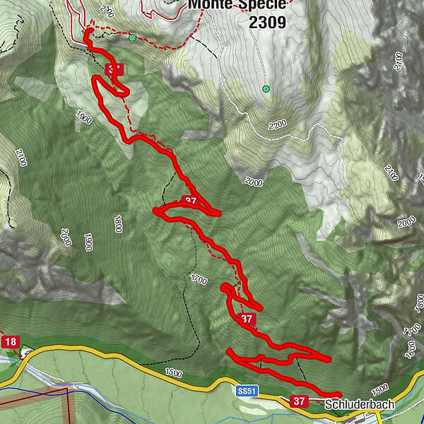 Carbonin - Rif. Vallandro Winter edition - BERGFEX - Wanderung - Tour ...
