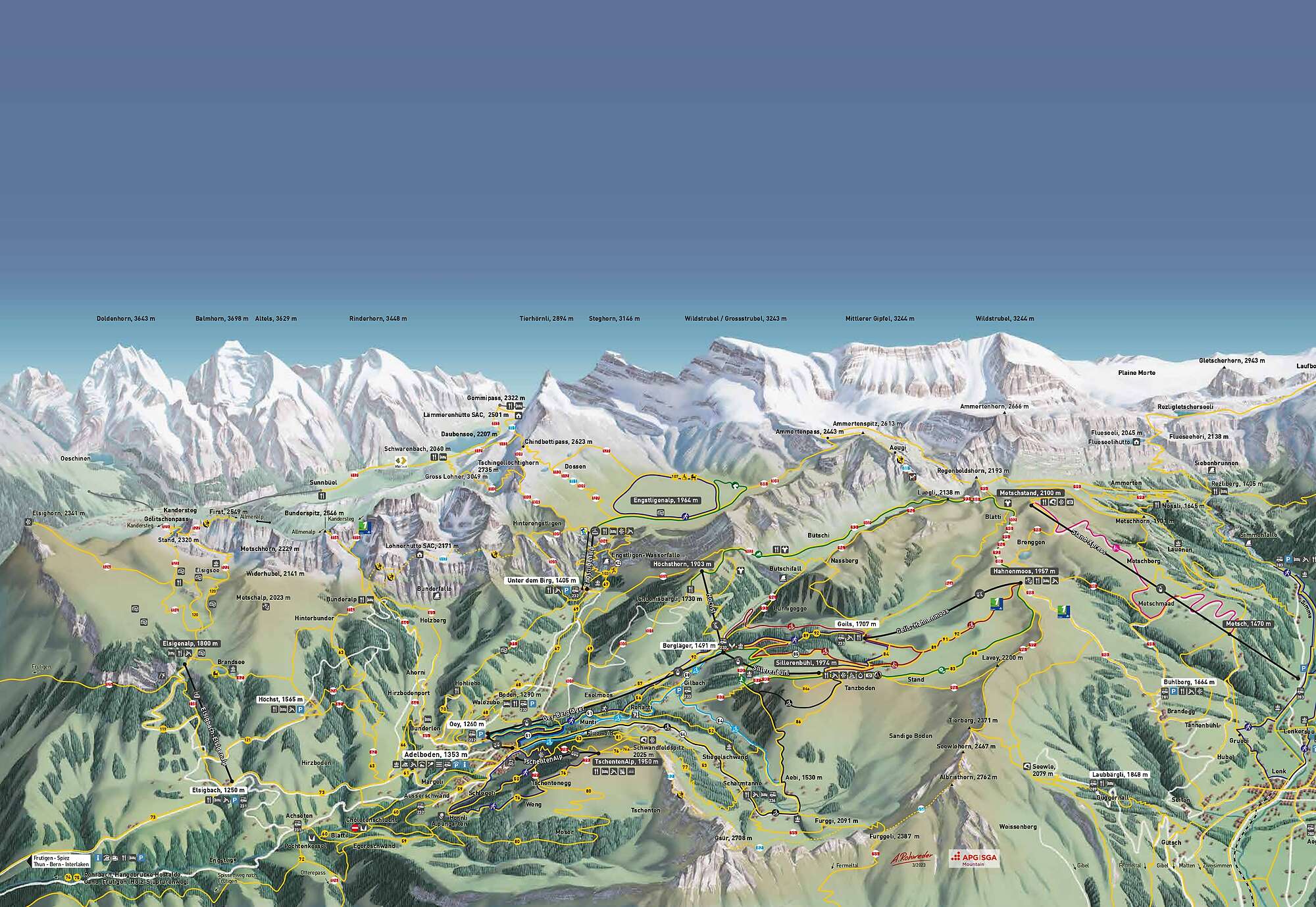 BERGFEX: Adelboden: Holiday Adelboden - Travel Adelboden