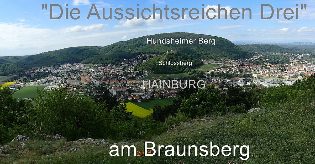 Hainburg Hundsheimer Berg Schlossberg Braunsberg 20190427 - BERGFEX ...