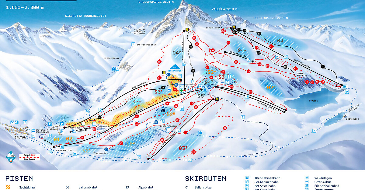 BERGFEX: Skipass Silvapark Galtür / Paznaun-Ischgl - Preise im ...