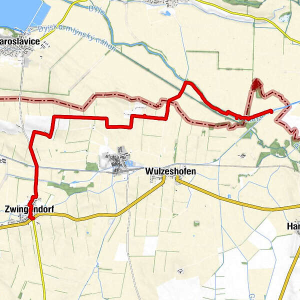 Von Laa an der Thaya nach Zwingendorf - BERGFEX - Wanderung - Tour ...