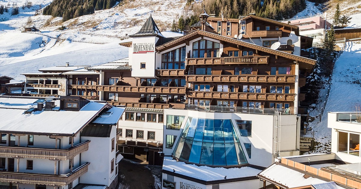 Alpenbad Hotel Hohenhaus: Hotel Hintertux, Hintertuxer Gletscher ...