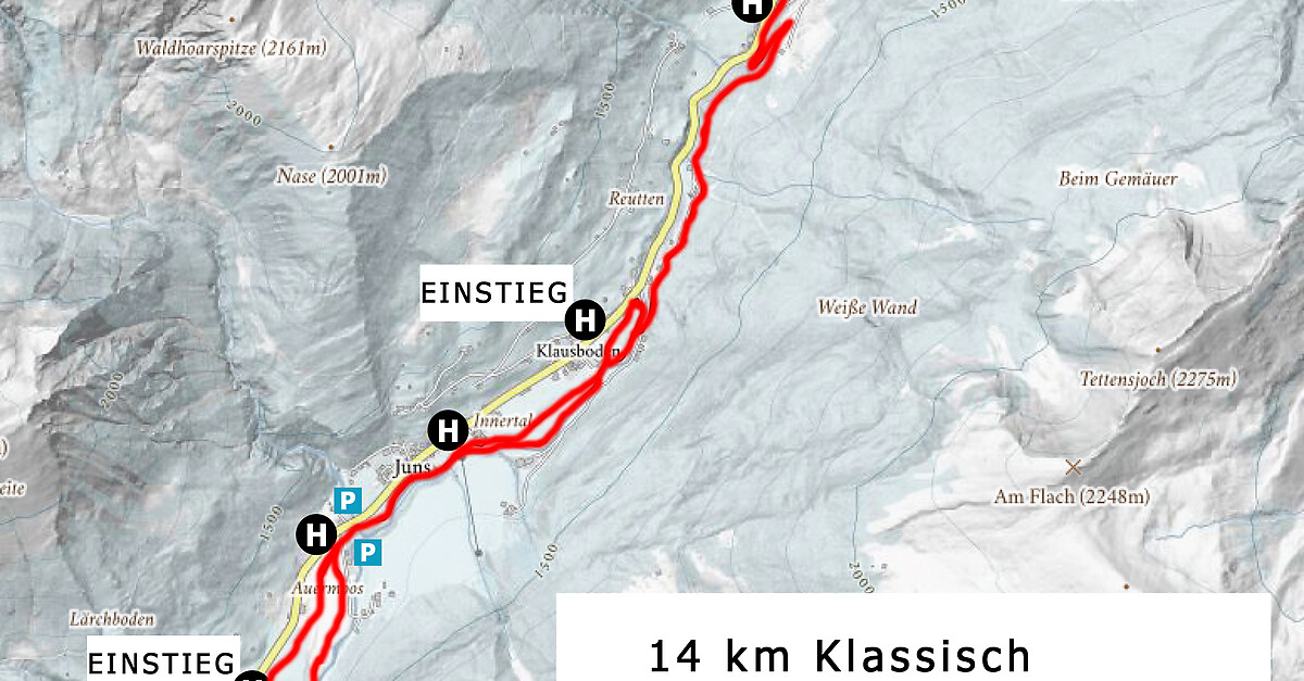 BERGFEX: Běh na lyžích Tux - Finkenberg / Zillertal: Běh na lyžích Tux ...