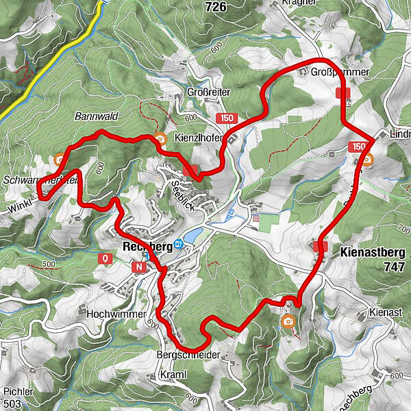 Der Naturparkweg in Rechberg - BERGFEX - Wanderung - Tour Oberösterreich