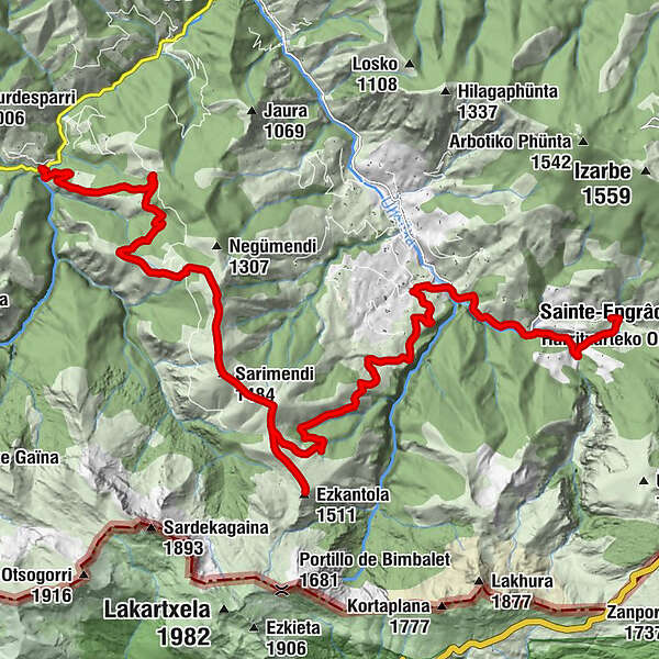 Auberge Logibar - Sarimendi - Ezkantola - Sainte-Engrâce - BERGFEX ...