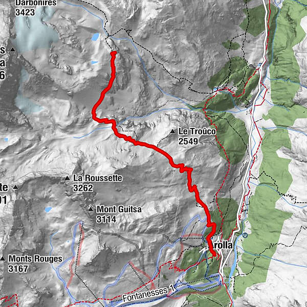 Arolla dayhike Cabane des Aiguilles Rouges - BERGFEX - Wanderung - Tour ...