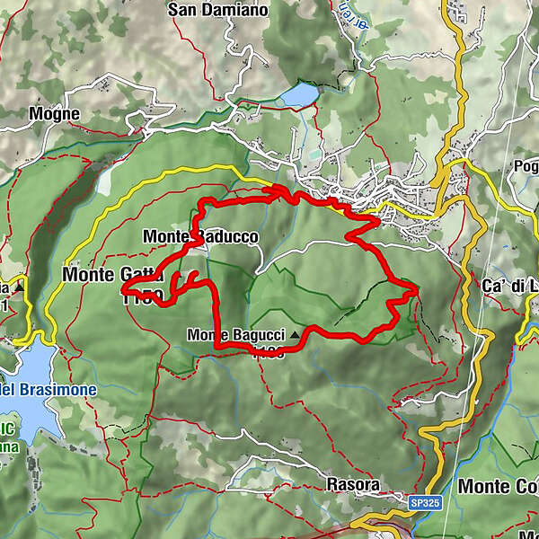 Castiglione dei Pepoli - Monte Gatta - Monte Bagucci - Rifugio Ranuzzi ...