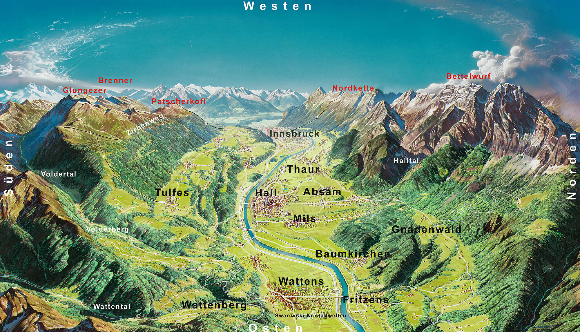 BERGFEX: Ferienregion Hall - Wattens: Vacances Ferienregion Hall ...