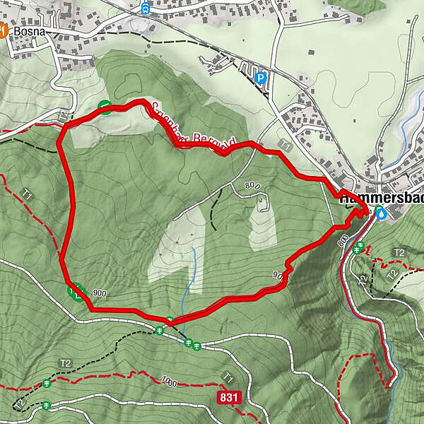 Grainau - Hammersbach - Hammersbacher Hütt'n - BERGFEX - Wanderung ...