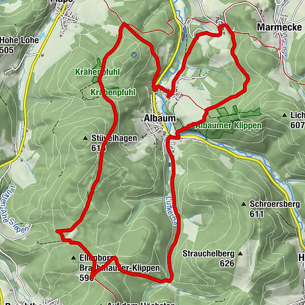 Herz-Jesu-Kirche - Niederalbaum - Ober-Albaum - Albaum - BERGFEX ...