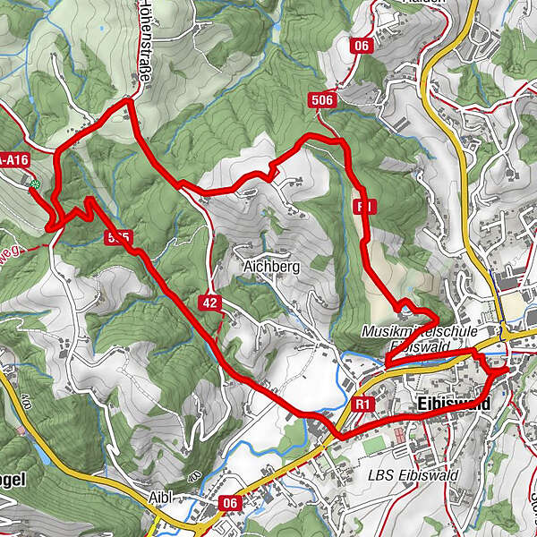 Aibler Schilchertour Variante kurz - BERGFEX - Wanderung - Tour Steiermark