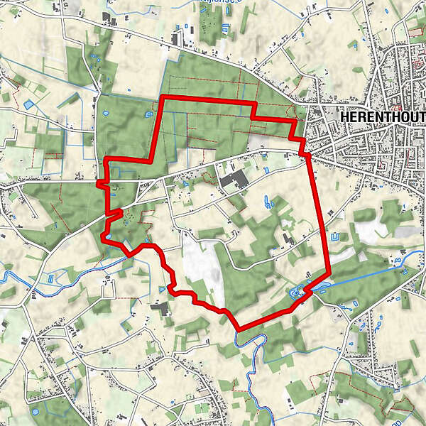 't Schipke langs Nete en Merodese Bossen - BERGFEX - Wanderung - Tour ...