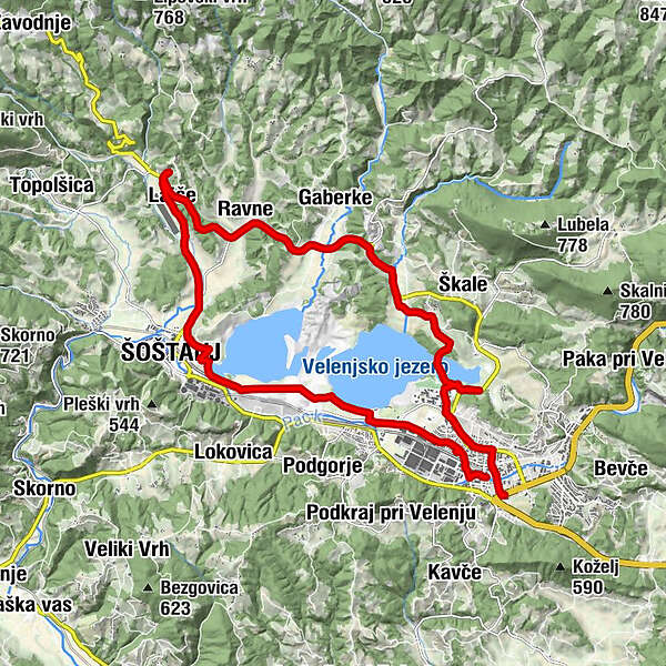 Museum Velenje - BERGFEX - Wanderung - Tour Savinjska