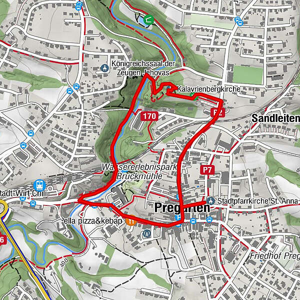 Stadtpfarrkirche St. Anna - Kalavrienbergkirche - Gasthof Haslinger ...