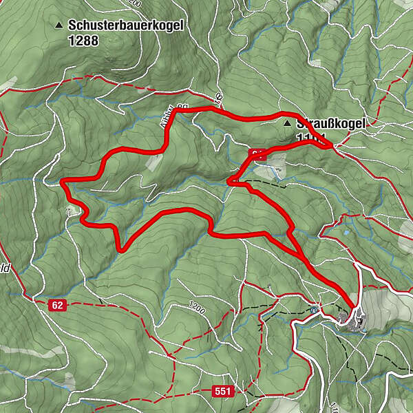 Sankt Stefan ob Stainz - Straußkogel - BERGFEX - Wanderung - Tour ...
