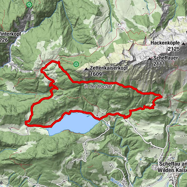 Scheffau Walleralm Hintersteiner See - BERGFEX - Wanderung - Tour Tirol