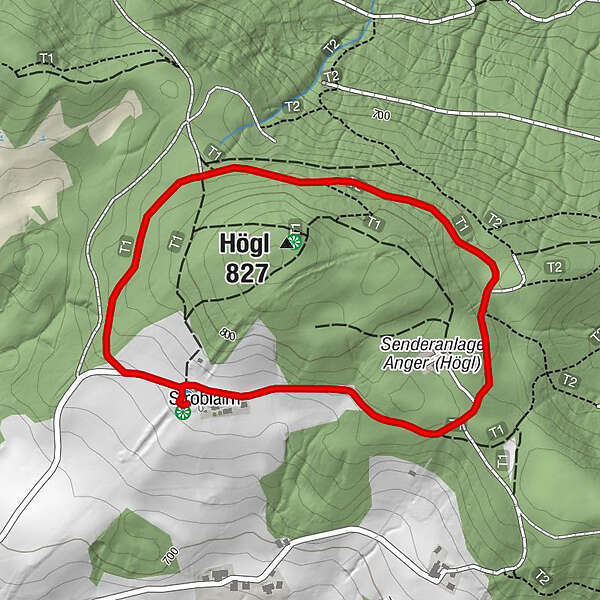 Berggasthaus Stroblalm - Högl - Stroblalm - BERGFEX - Wanderung - Tour ...