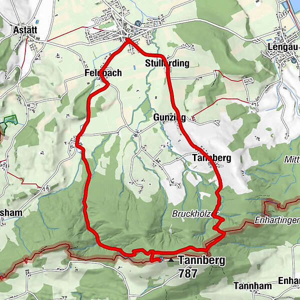 Lochen am See - Rathmacher Hof - Tannberg - Bräugasthof - BERGFEX ...