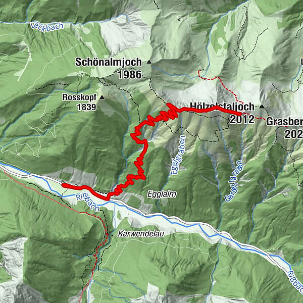 Gemeinde Eben am Achensee - Fleischbank - BERGFEX - Wanderung - Tour Tirol