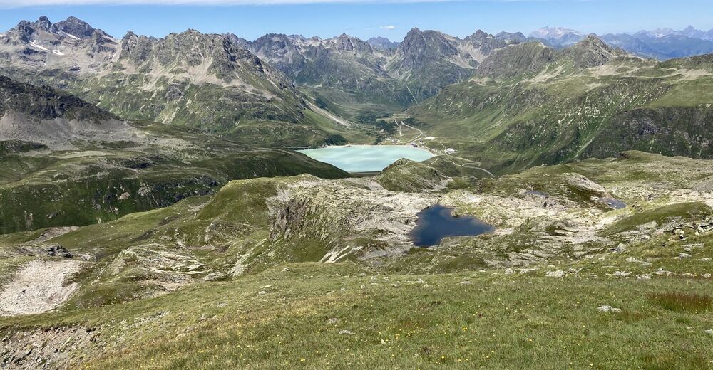 Hennekopf von der Bielerhöhe (Gemeinde Galtür, Tirol/Österreich ...