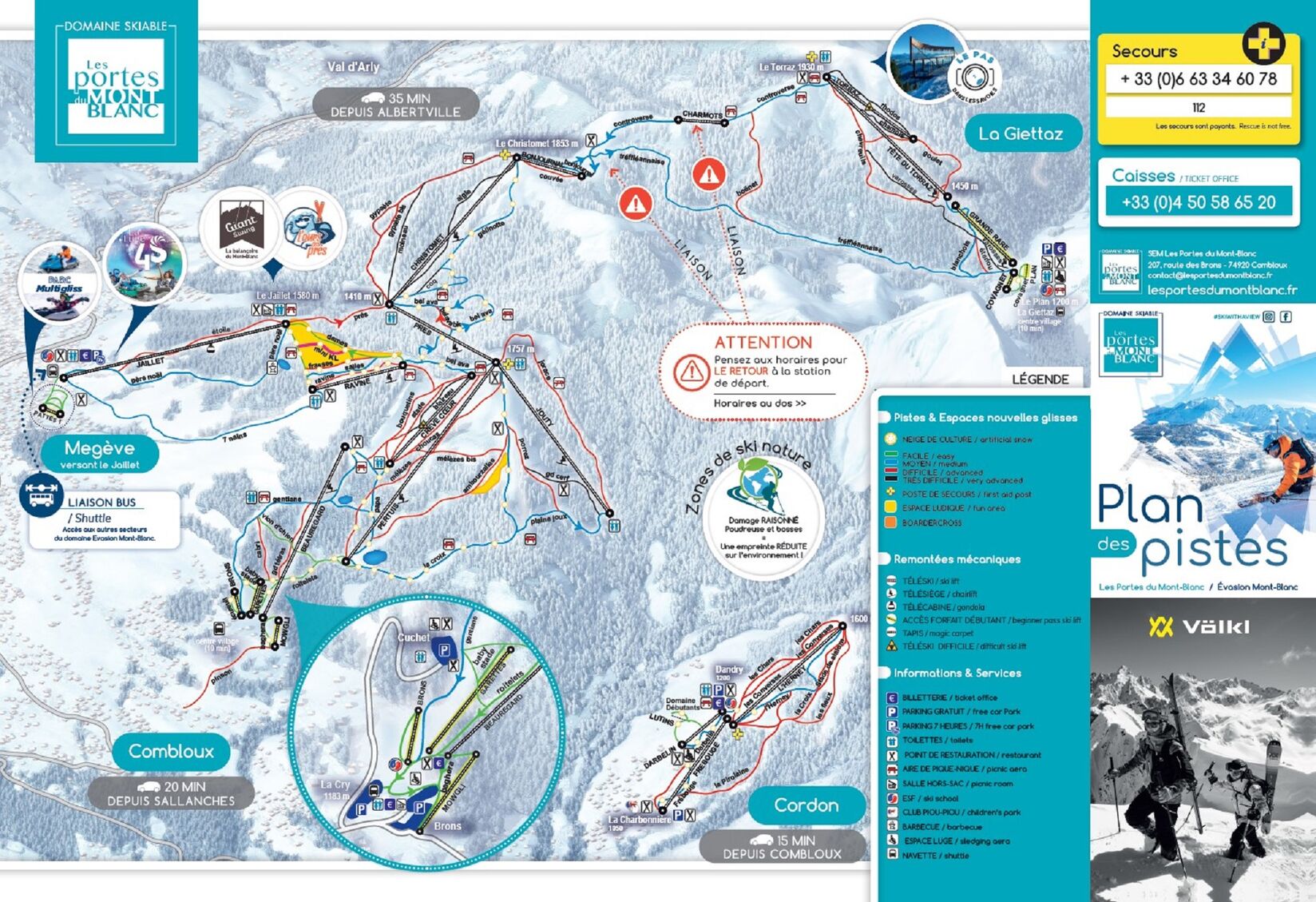 BERGFEX: Skigebied Combloux - Skivakantie Combloux
