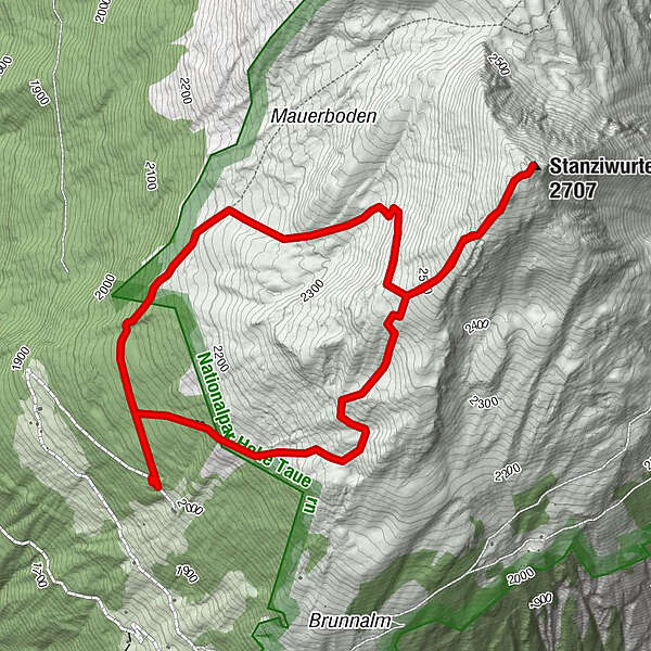 Großkirchheim - Stanziwurten - BERGFEX - Wanderung - Tour Kärnten